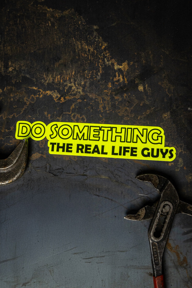 Do Something Neon-Sticker